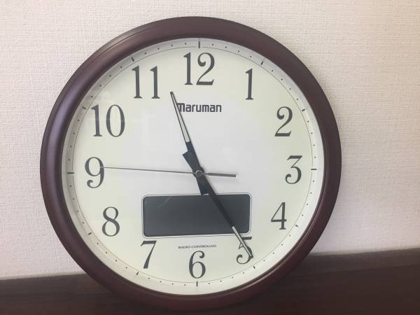 MARUMAN マルマン 電波時計 RADIO CONTROLLED 温度 湿度表示の質問一覧