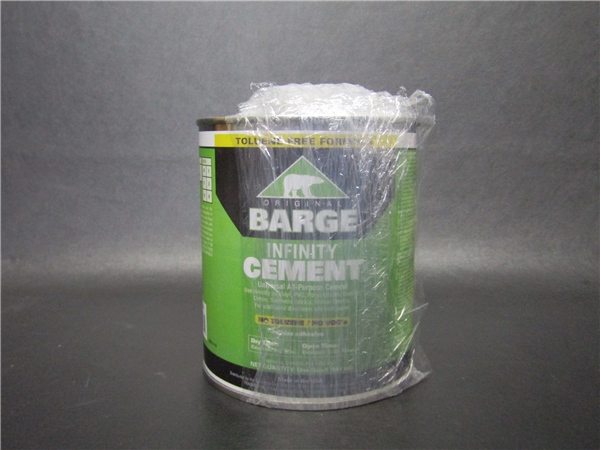 Rubber Leather Glue BARGE INFINITY CEMENT - 1 Quart Toluene-Free Shoe ...