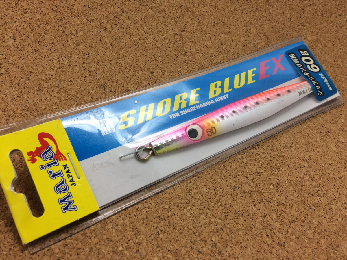 残り1個 Maria ショアブルー EX 60g ピンクイワシ 撃投 ショアジギング マリア(メタルジグ)｜売買されたオークション情報、yahooの商品情報をアーカイブ公開 - オークファン ...