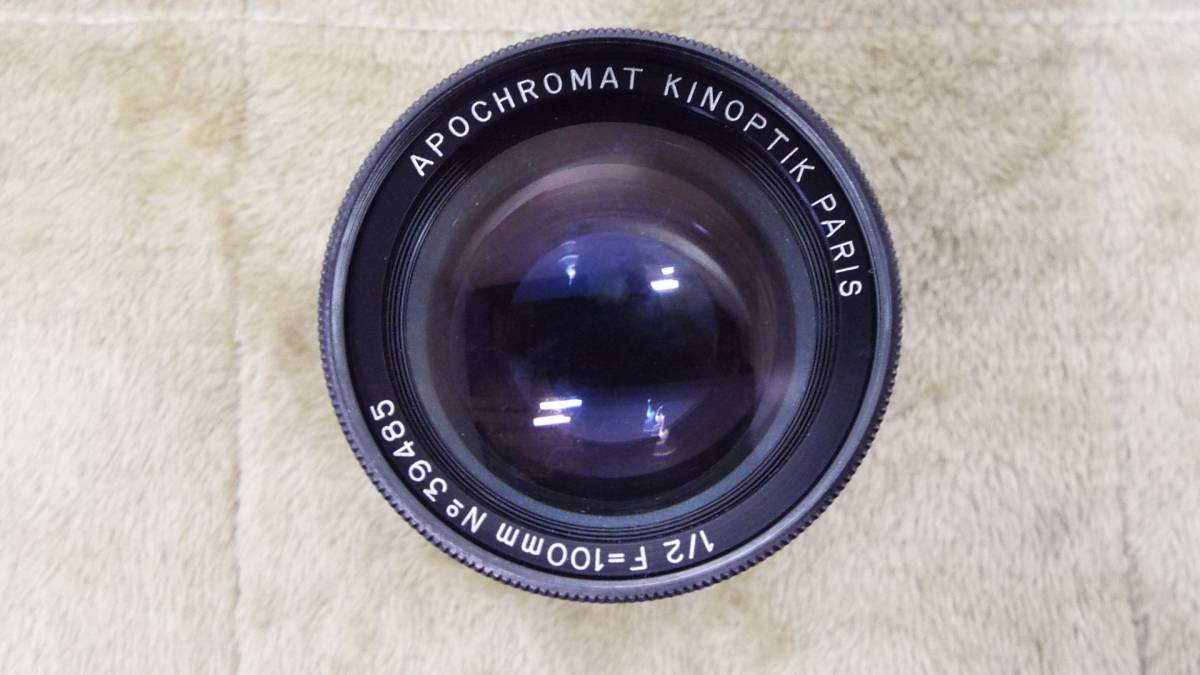 APOCHROMAT KINOPTIK 1/2 F＝100mm カメラレンズ(一眼カメラ用（マニュアルフォーカス）)｜売買されたオークション ...