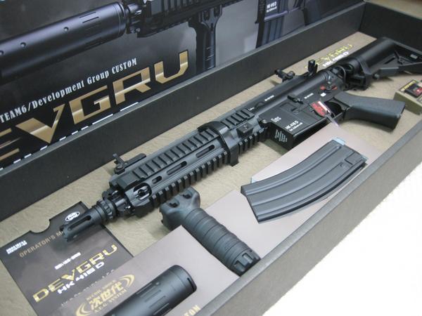 東京マルイ次世代電動ガン DEVGRU デブグルカスタム HK416D(電動ガン)｜売買されたオークション情報、yahooの商品情報をアーカイブ公開 - オークファン（aucfan.com）