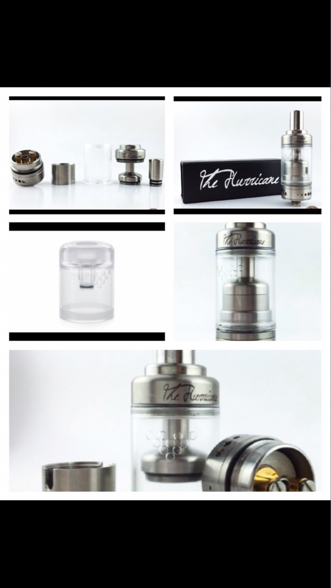 The Hurricane＋The Hurricap Mini セット 超レア 品 電子タバコ 最強RTA プレミア 新年初売りSALE(喫煙 ...