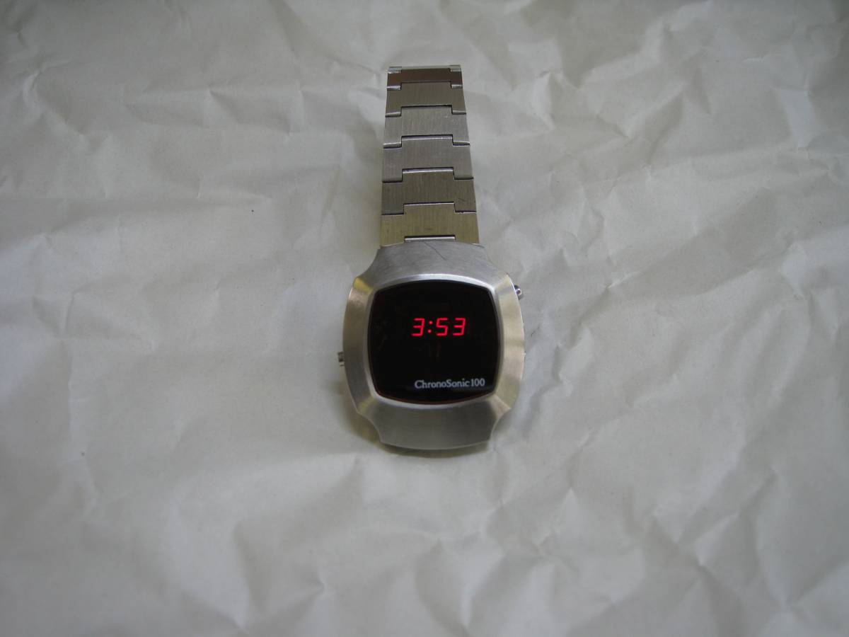 ChronoSonic100 REDLEDウォッチ ヴィンテージ クロノソニック100 1970’s(その他)｜売買されたオークション情報 ...