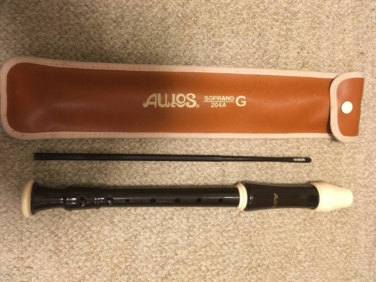 AULOS ソプラノリコーダー 204A(リコーダー)｜売買されたオークション情報、yahooの商品情報をアーカイブ公開 - オークファン（aucfan.com）