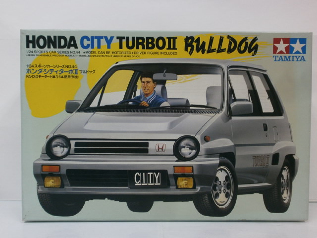 小鹿タミヤ 1/24 ホンダ シティターボ II ブルドッグ モーターライズ 8179-578(ホンダ)｜売買されたオークション情報、yahooの商品情報をアーカイブ公開 - オークファン ...