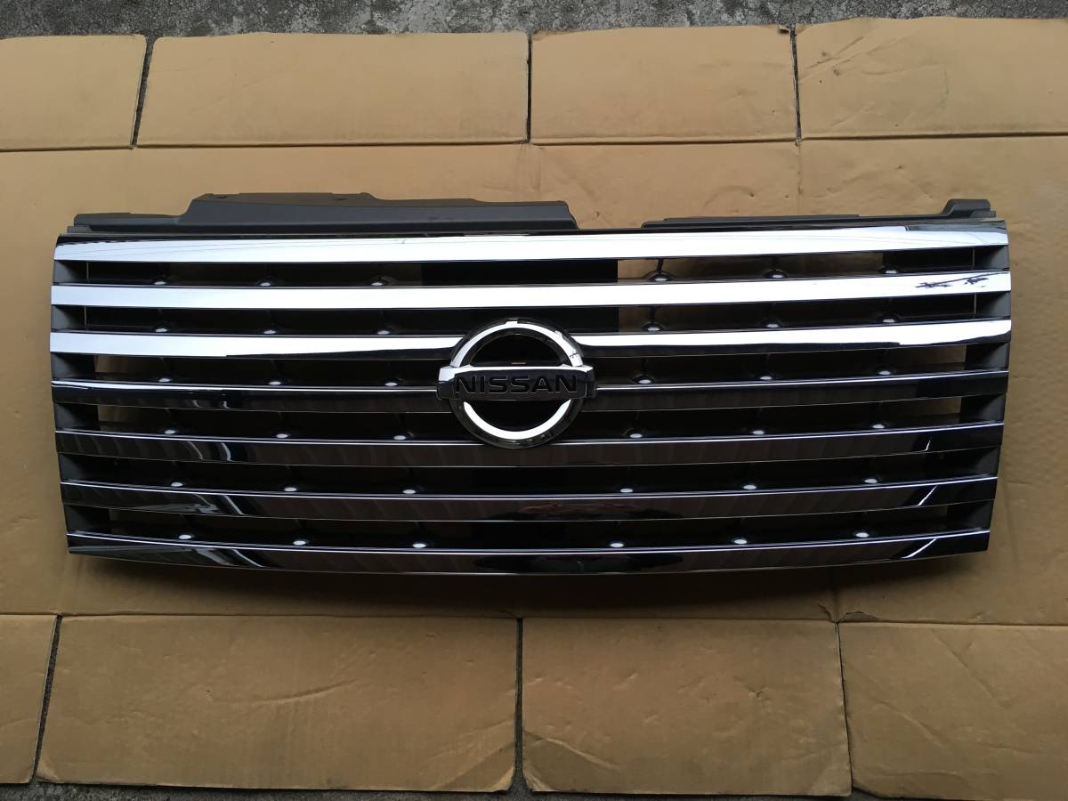 E51 日産 エルグランド ハイウェイスター 後期純正 メッキ フロントグリル(フロント)｜売買されたオークション情報、yahooの商品情報をアーカイブ公開 - オークファン（aucfan.com）