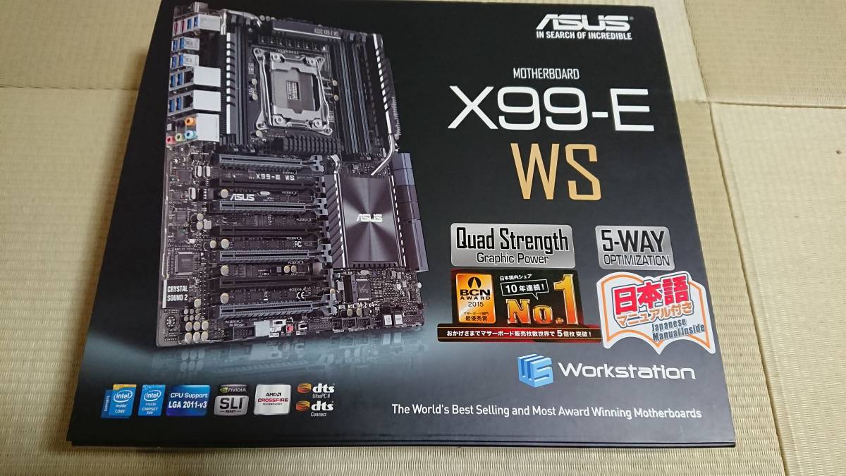ASUS X99-E WS(ASUSTeK)｜売買されたオークション情報、yahooの商品情報をアーカイブ公開 - オークファン（aucfan ...
