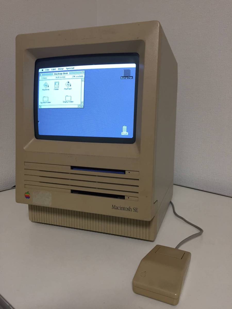 Apple Macintosh SE(68k)｜売買されたオークション情報、yahooの商品情報をアーカイブ公開 - オークファン ...