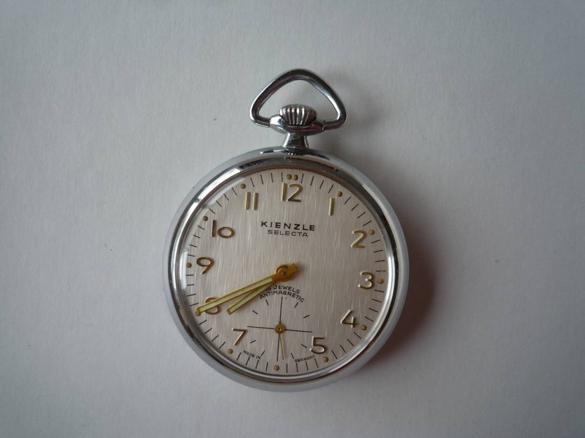 KIENZLE SELECTA 懐中時計 13JEWELS ANTIMAGNETIC(手巻き)｜売買されたオークション情報、yahooの商品情報をアーカイブ公開 - オークファン（aucfan ...