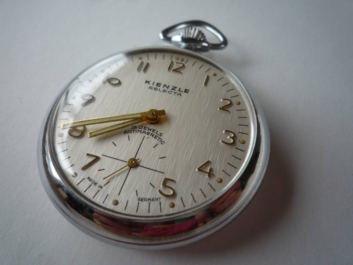 KIENZLE SELECTA 懐中時計 13JEWELS ANTIMAGNETIC(手巻き)｜売買されたオークション情報、yahooの商品情報をアーカイブ公開 - オークファン（aucfan ...