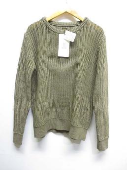 バトナー BATONER 長袖 ニット セーター 1 オリーブ カットソー 綿100％ 日本製 奥山メリヤス タグ付き 品 レディース(Sサイズ)｜売買されたオークション情報、yahooの商品 ...