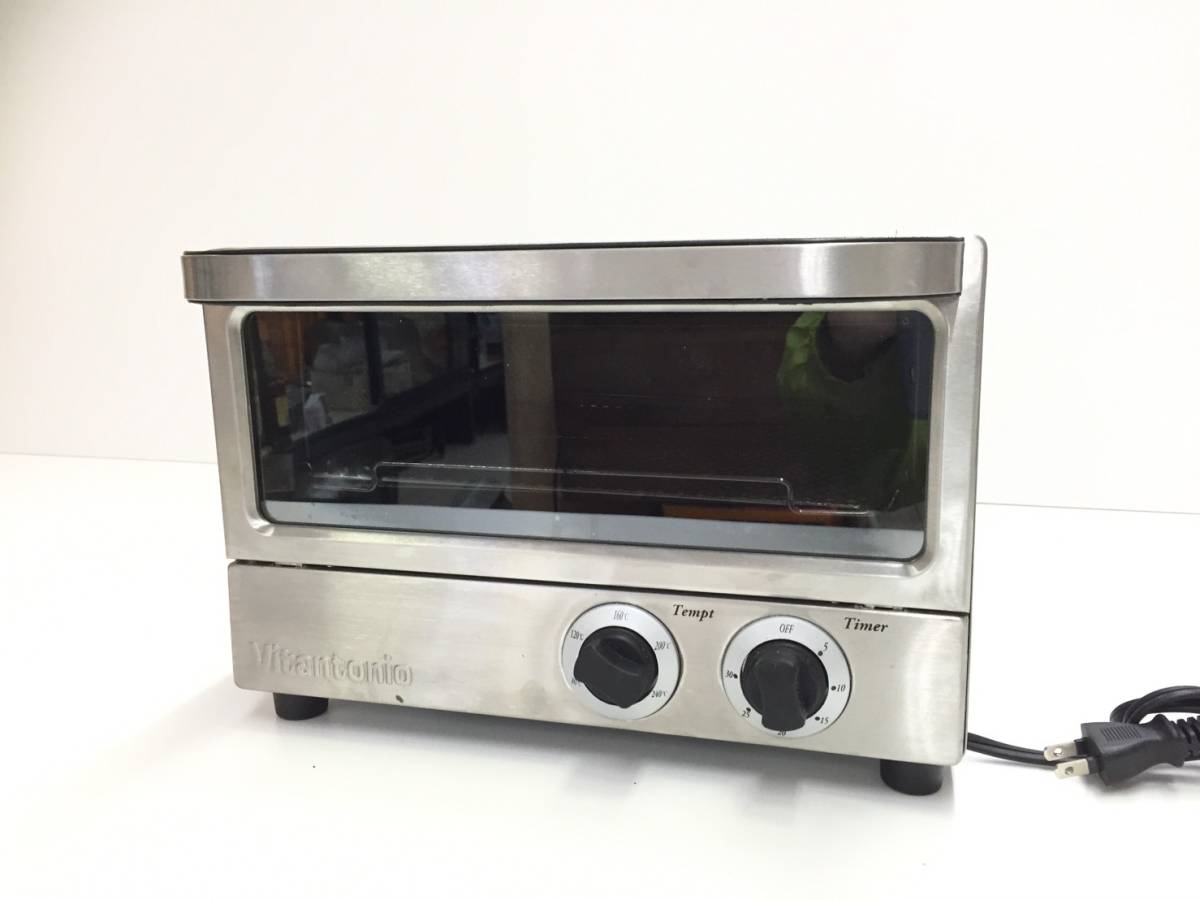 h1225-1 通電確認済 Vitantonio/ビタントニオ/OVEN TOASTER/オーブントースター/VOT-1/14年製 564 ...