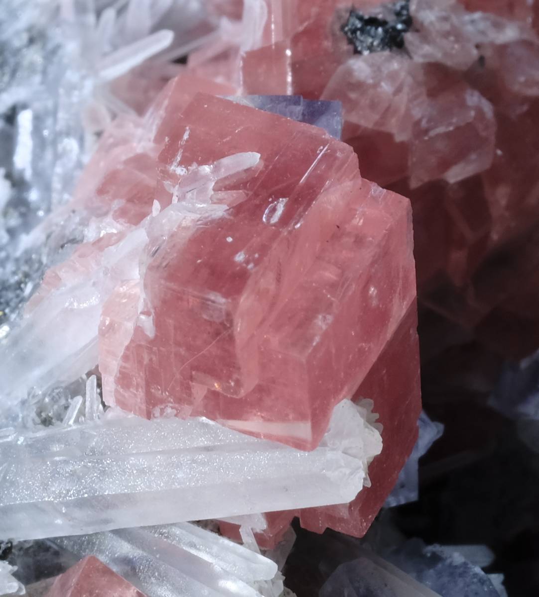 Sweet Home Mine Colorado Rhodochrosite Fluorite Quartz 銘柄標本 スイートホーム鉱山 ロードクロサイト 蛍石 水晶(原石)｜売買された ...