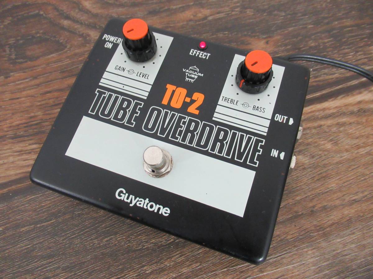 Guyatone 真空管内臓オーバードライブ TO-2 TUBE OVER DRIVE(オーバードライブ)｜売買されたオークション情報、yahooの商品情報をアーカイブ公開 - オークファン ...