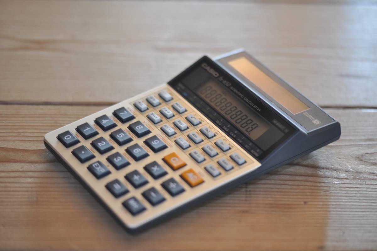 関数電卓 カシオCASIO FX-650 海外仕様 英語取説付 品(カシオ)｜売買されたオークション情報、yahooの商品情報をアーカイブ公開 ...