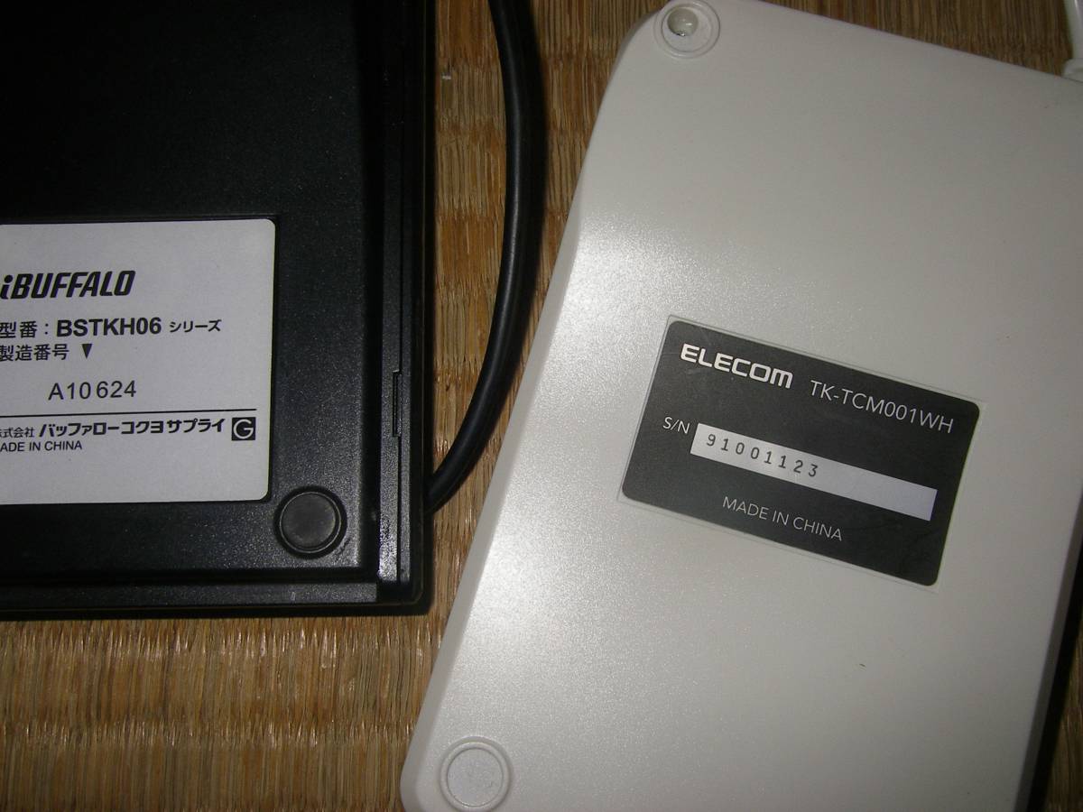 BUFFALO ELECOM TK-TCM001WH/BSTKH06 USBポート2個付(テンキーボード)｜売買されたオークション情報、yahooの商品情報をアーカイブ公開 - オークファン ...