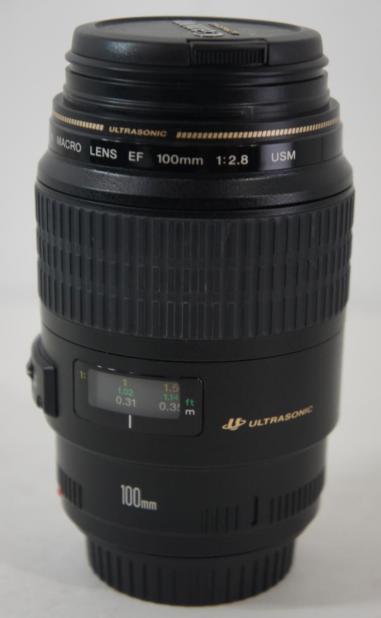 J142 Canon キャノン ULTRASONIC MACRO LENS EF 100mm 1:2.8 ジャンク品 JUNK品(キヤノン ...