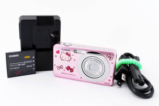 ハローキティ デザインカメラ CASIO カシオ EXILIM EX-Z80 HELLO KITTY #415(カシオ)｜売買された ...