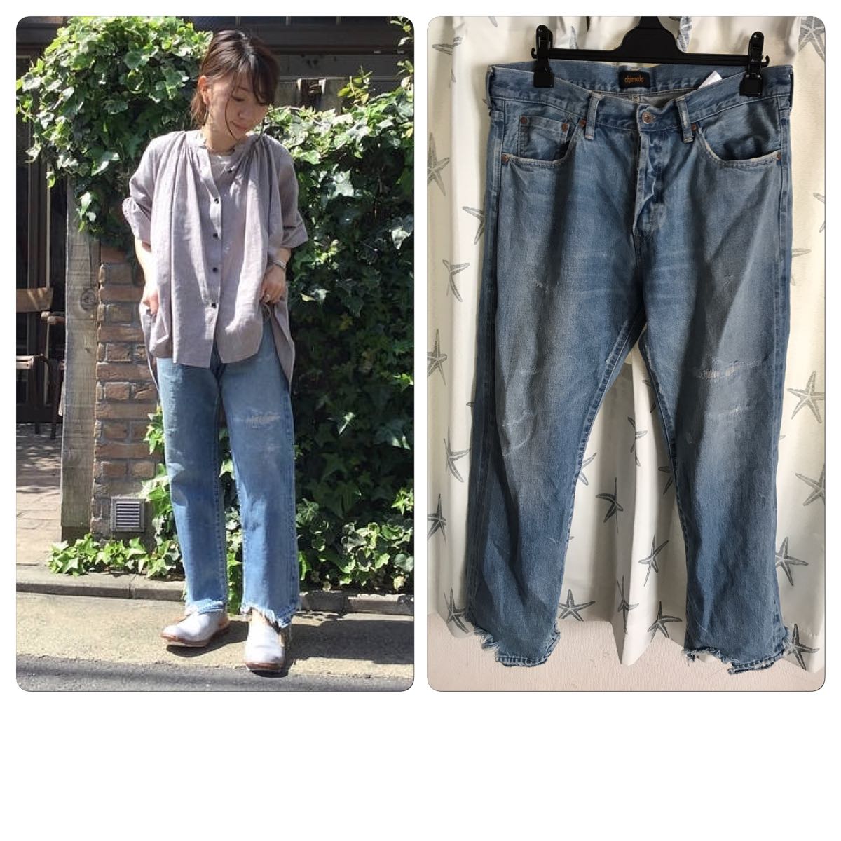 2018SSジャーナルluxe chimala/チマラ ANKLE CUT DENIM(ボトムス)｜売買されたオークション情報、yahooの ...