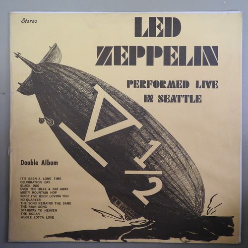 I05154 BOOT/2LP LED ZEPPELIN / PERFORMED LIVE IN SEATTLE(Led Zeppelin ...