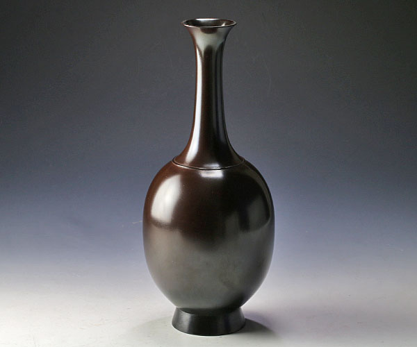 古美味 人間国宝 角谷一圭作 唐胴 王子形水瓶花入 茶道具 保証品 P8Nv(花器)｜売買されたオークション情報、yahooの商品情報を ...