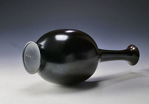 古美味 人間国宝 角谷一圭作 唐胴 王子形水瓶花入 茶道具 保証品 P8Nv(花器)｜売買されたオークション情報、yahooの商品情報を ...