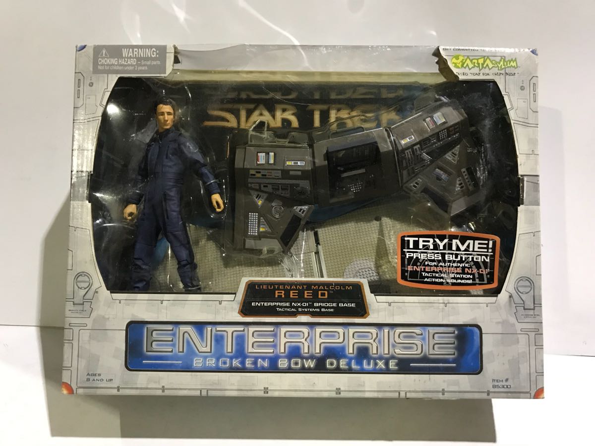 Star Trek スター トレック Enterprise Broken Bow Lt Malcolm Reed Deluxe Action ...