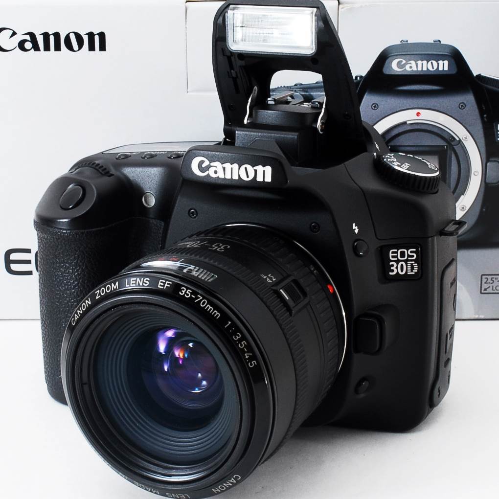 〓本格一眼レフ＆簡単操作〓キャノン CANON EOS 30D レンズセット お得(キヤノン)｜売買されたオークション情報、yahooの商品情報をアーカイブ公開 - オークファン（aucfan ...