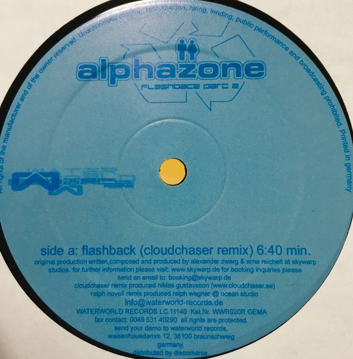 Victor Hard Trance Rave Special収録 Alphazone / Flashback Cloudchaser Remix レコード 12インチ(トランス)｜売買された ...