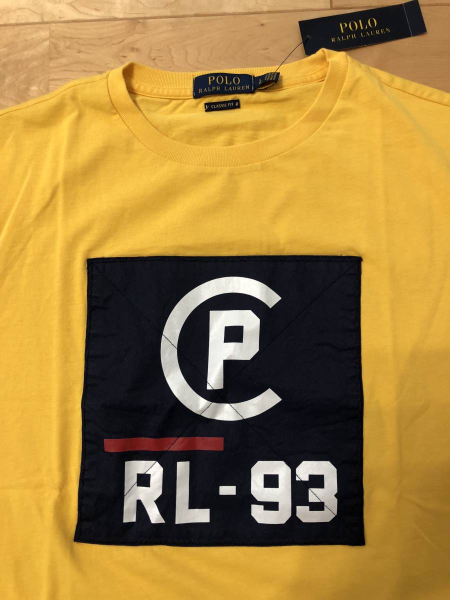 ラルフローレン CP RL93 Tシャツ 92 93 1992 1993 cross flag cp pwing bear cookie hitech polo sport(Lサイズ)｜売買さ ...