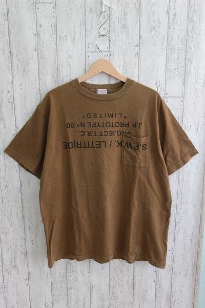 1-163/LET IT RIDE×SPWK 半袖ポケットTシャツ レットイットライド スリープウォーク メンズ 送料200円(半袖Tシャツ ...