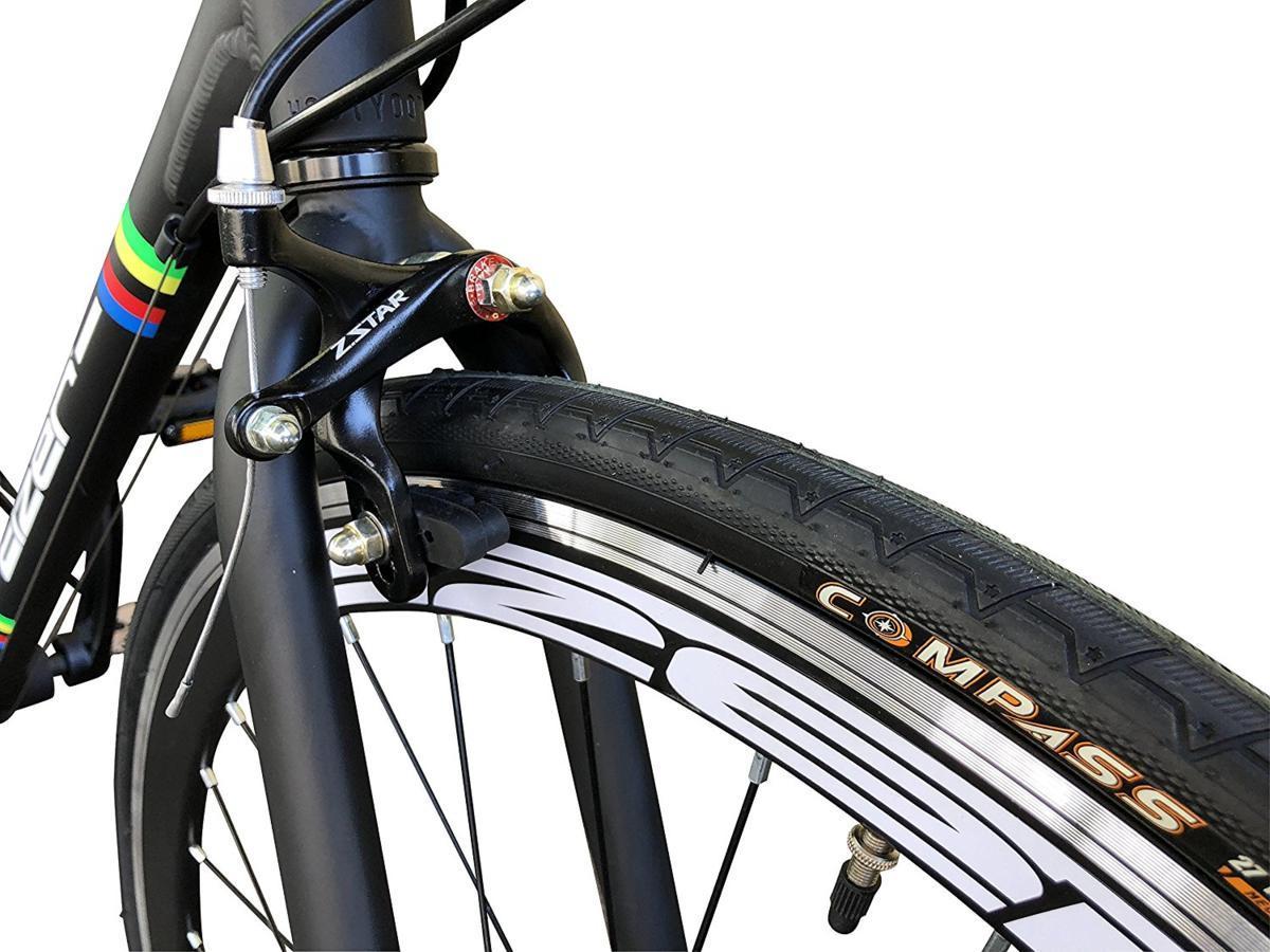 本格派 クロスバイク Eizer アイゼル KE810 アウトレット 軽量アルミ700Cフレームに定番のシマノ21速 黒 1円(Mサイズ)｜売買されたオークション情報、yahooの商品情報を ...