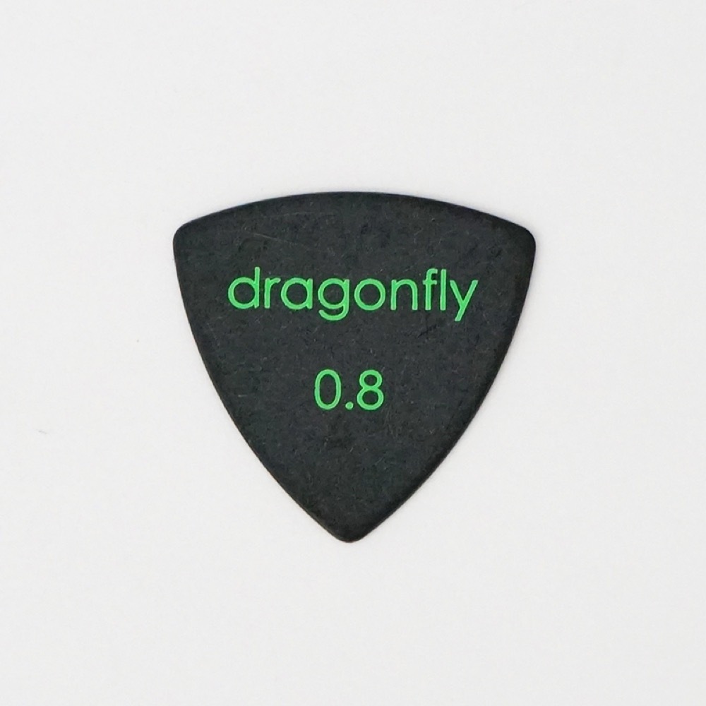 s16570 dragonfly PICK TRM Triangle Mini 0.8 BK ピック×10枚(トライアングル型)｜売買された ...