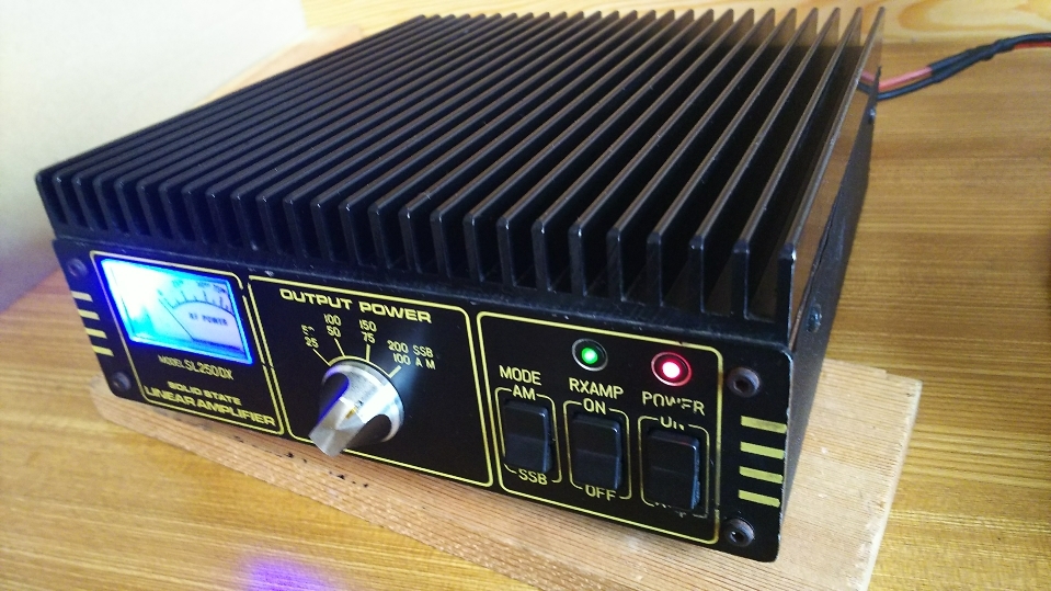 CB無線機 日本製 リニアアンプ SL250DX 12V用 完動確認品(モービル)｜売買されたオークション情報、yahooの商品情報を ...