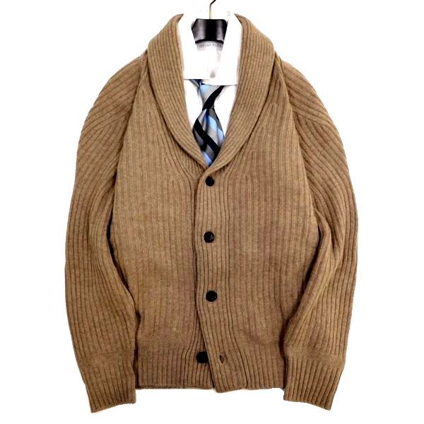 定価6.3万 洗練カシミヤ100% DURBAN ダーバン ショールカラー ニットジャケット ブルゾン カーディガン L ベージュ 0912_187(Lサイズ)｜売買されたオークション情報 ...