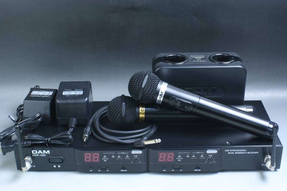 良品 DW-1000 800MHz帯ワイヤレスマイクシステム一式③(カラオケ機器)｜売買されたオークション情報、yahooの商品情報を ...