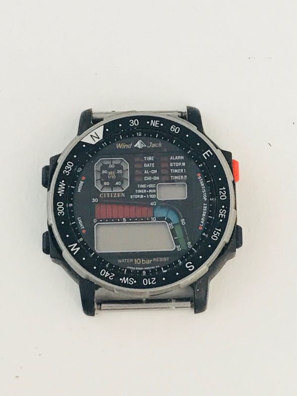 CITIZEN WIND JACK シチズン ウィンドジャック D060-086783 TA デジタル クォーツ na(その他)｜売買された ...