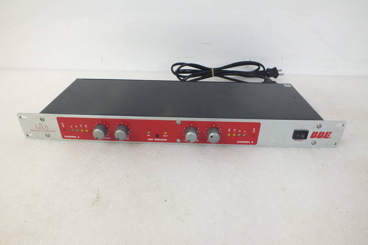 BBE 482i エンハンサー ステレオソニックマキシマイザー 102S267(ダイナミックプロセッサー)｜売買されたオークション情報 ...