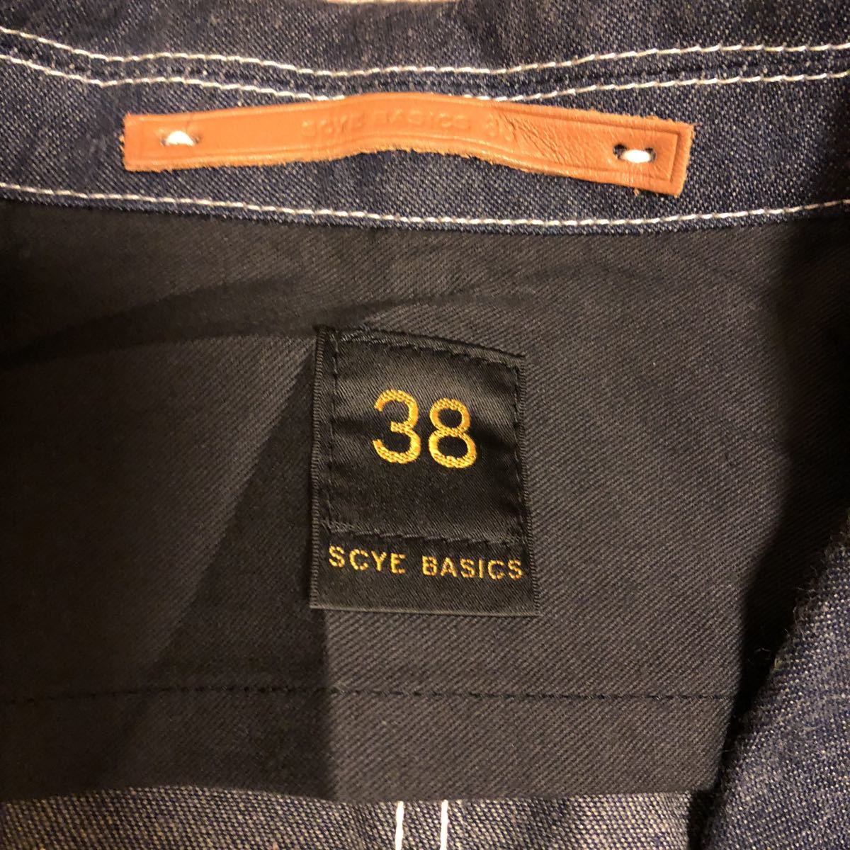 Scye セルビッジ デニム ワークコート 38 チェスターコート(男性用)｜売買されたオークション情報、yahooの商品情報をアーカイブ公開 - オークファン（aucfan.com）