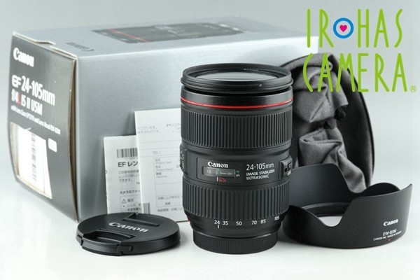 Canon EF 24-105mm F/4 L IS II USM Lens With Box #18868(キヤノン)｜売買されたオークション情報、yahooの商品情報をアーカイブ公開 ...