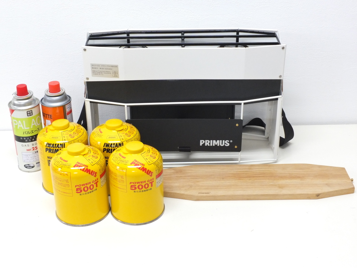 PRIMUS/プリムス P-COJ オンジャ ツーバーナー コンロ ガス付き アウトドア用品(ツーバーナー)｜売買されたオークション情報、yahooの商品情報をアーカイブ公開 - オークファン ...