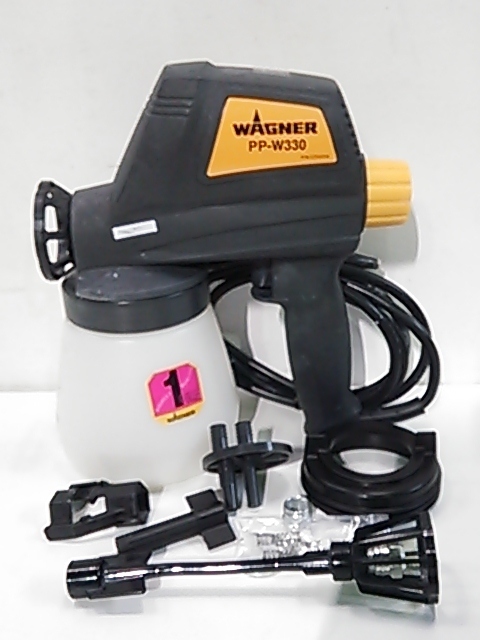 ワグナー カップガン 小型電動エアレス塗装器 PP-W330 動作良好(エアーガン)｜売買されたオークション情報、yahooの商品情報を ...