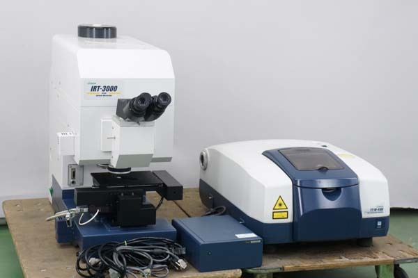 DW 2点セット Jasco IRT-3000 FT/IR-4100 Irtron Infrared Microscope 赤外顕微鏡 フーリエ変換赤外分光光度計 ST1745011(顕微鏡 ...