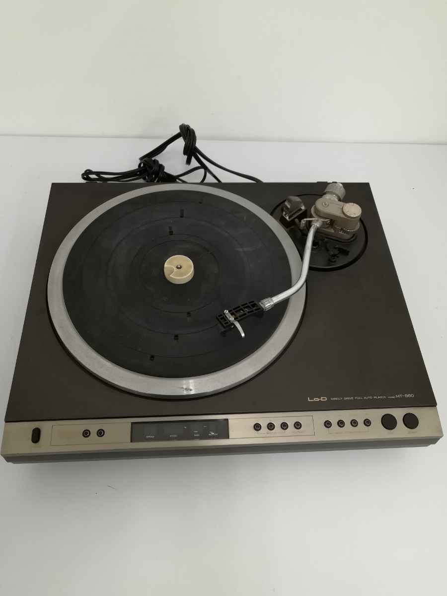 122t1 日立 HITACHI Lo-D HT-860 LP レコード プレイヤー 現状品 ターンテーブル(本体)｜売買されたオークション ...