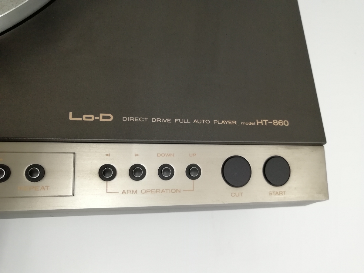 122t1 日立 HITACHI Lo-D HT-860 LP レコード プレイヤー 現状品 ターンテーブル(本体)｜売買されたオークション ...