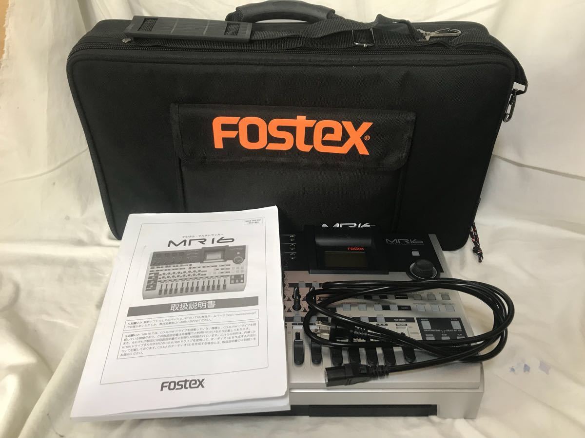 fostex MR16(マルチトラックレコーダー)｜売買されたオークション情報、yahooの商品情報をアーカイブ公開 - オークファン ...