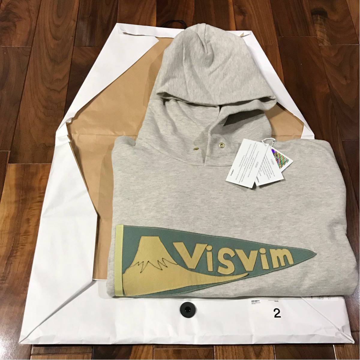visvim JUMBO HOODIE P.O. 2 grey(トップス)｜売買されたオークション情報、yahooの商品情報をアーカイブ公開 - オークファン（aucfan.com）