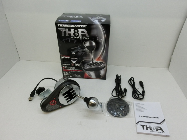 スラストマスター Thrustmaster TH8A シフター ADD-ON SHIFTER 輸入品 PS3/PS4/PC/XOne 対応 通電確認のみ No.70(アクセサリ、周辺機器 ...