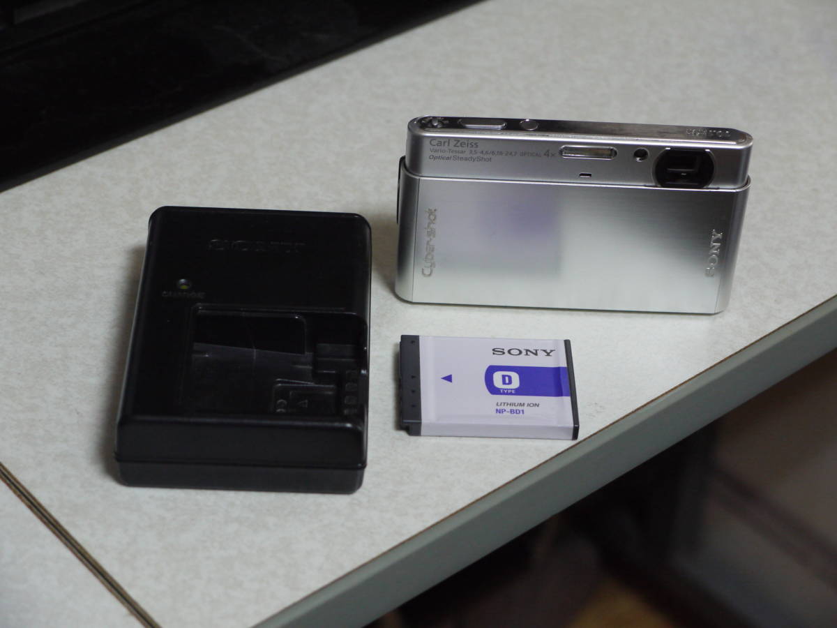 SONY Cyber-shot DSC-T77/S Silver シルバー 1 010万画素 コンパクトデジカメ(ソニー)｜売買された ...