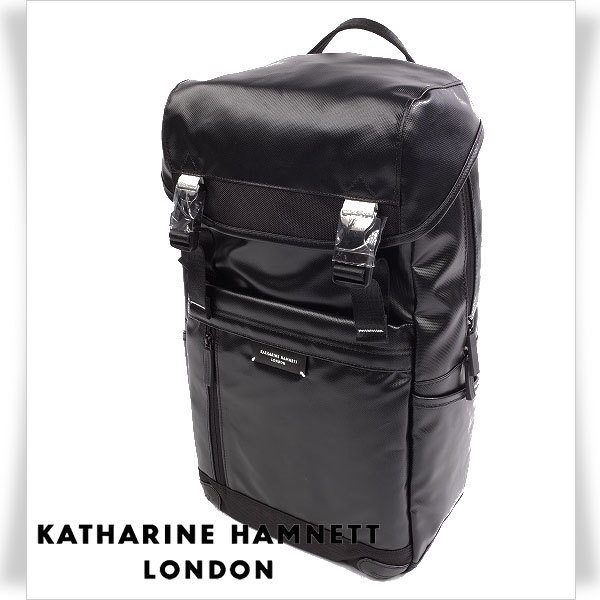 アウトレット キャサリンハムネット KATHARINE HAMNETT LONDON 本物 ビジネス リュックサック バッグ 黒 1663(ブリーフケース、書類かばん)｜売買されたオークション ...